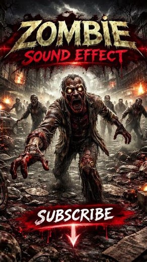 Zombie Sound Effect – Undead Growl & Horror Zombie Audio | Cinematic SFX