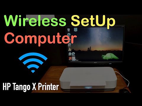 HP Tango SetUp Computer, Windows 10, Wireless Printing Review !!
