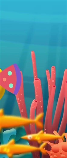 Fish 🐠 #toddlersleep #animation #bedtimeroutine #naptime #cute #bedtimemusic #babysleepmusic #fish