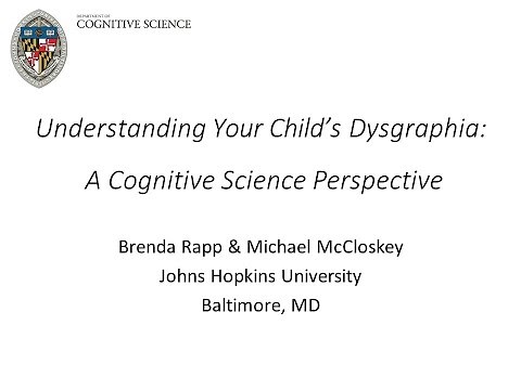 Understanding Your Child’s Dysgraphia: A Cognitive Science Perspective