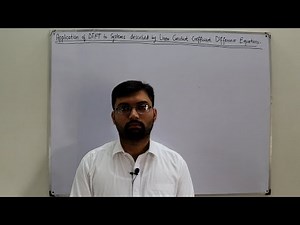 Application of DTFT to systems described by LCCDE