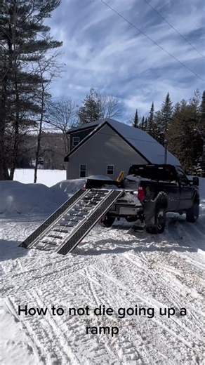 Loading Up Fail: How to Safely Go Up a Ramp on a Snowmobile, ATV, or Dirt Bike