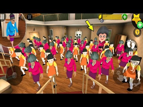 Scary Teacher 3D Multi Squid Doll and Miss T New Chapter Update Pranks!