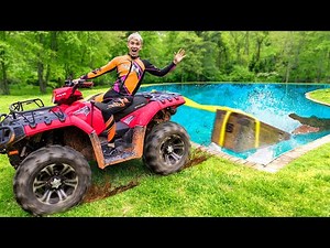 FOUND Game Master Underwater Mystery Box in 24 Hours Overnight Challenge!!