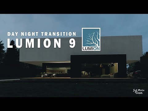 Lumion 9 como hacer transición día noche correctamente