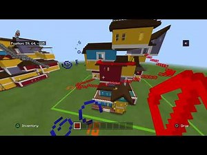 Minecraft Tutorial: How To Make Hello Neighbor Act 3 House Part 8!