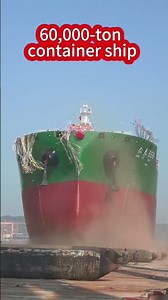 60,000 ton Container Ship Launched