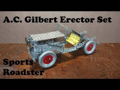 A. C. Gilbert Erector Set Sports Roadster