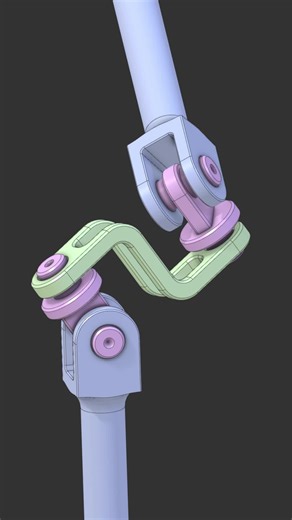 Are you mesmerized? #alibre #3dprinting #mechanism #3dprint #3dcaddesign #3dcad #engineering #engineer #engineeringstudent #cnc