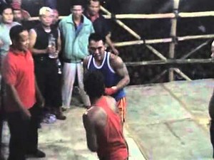 Martial Art of East Java Pencak Dor Jhon VS Enteng in Tamanan