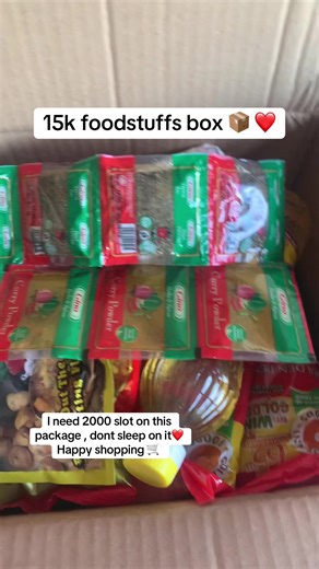 Crystallite is here to make this Christmas easy for you guys, with just 15k you can get all this goodness ❤️ Dont sleep on this package If you snooze you lose Merry Christmas 🎄🎁 to y’all #merrychristmasshopping #trendingsound #foodstuffvendorinedostate #peller #foodstuffmart