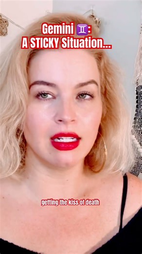 Gemini: A Sticky Situation. #tarot #tarotreading #shorts #geminitarot #gemini #fypシ #love #short #dm