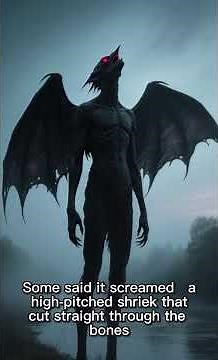 “The Mothman: The Creature That Appeared Before Disaster” #mothman #history #mystery #scary