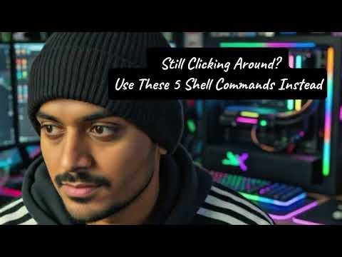 Still Clicking Around? Use These 5 Shell Commands Instead!!!