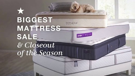 Macy's Biggest Mattress Sale TV Spot, 'Free Box Spring and Pillows'