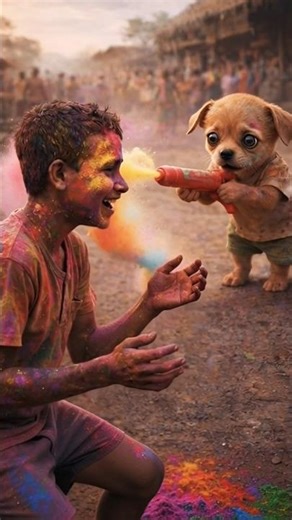 Puppy ki holi