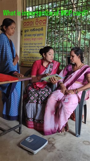Puspanjali Sarangi | What is the importance of MCP card? ANC counselling on MCP card / @actress_puspanjali @balasusanthi kalpana mahakud asha /Government Of... | Instagram