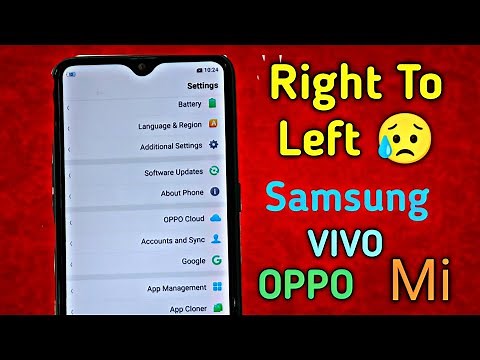 How to change android screen layout Right to Left |change screen from right to left|