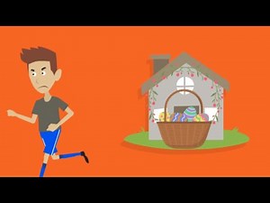 Classic Caillou Runs Away From Home at Easter