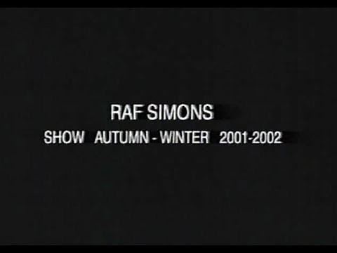 Raf Simons Autumn/Winter 2001-2002 "Riot! Riot! Riot!"