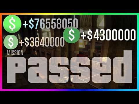 The BEST PAYING MISSIONS To Make MILLIONS Right Now in GTA 5 Online! (BEST WAYS TO MAKE MONEY SOLO)