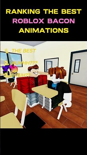 Ranking The Best Roblox Bacon Animations Part 2