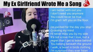My Ex Girlfriend Wrote Me a Song!!! Share with a salty ex | Social Repose