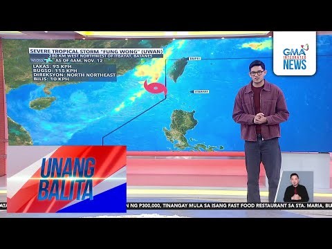Weather update as of 7AM (November 12, 2025) | Unang Balita
