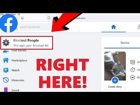 Find My Block List Quickly on Facebook (Mobile or PC)