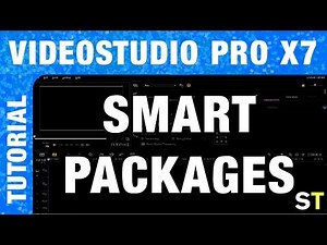 Corel VideoStudio Pro X7 - Smart Packages Tutorial