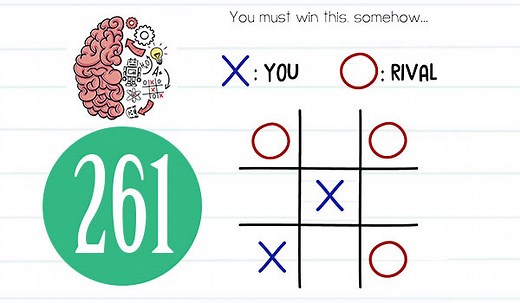 Brain Test Level 261 (NEW) You must win this, somehow