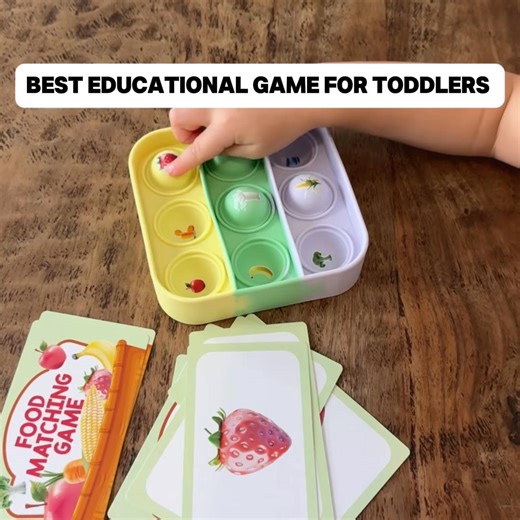 4.6K views · 32 reactions | Best game for any toddler! Popplers brings animals, food groups, matching, and pattern fun to learning! 笠 Get yours at the link below! | The Fidget Game | Facebook