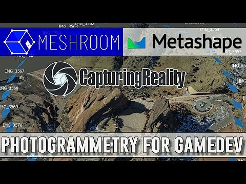 Photogrammetry For GameDev (Meshroom vs Metashape vs RealityCapture)