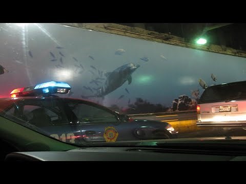 Driving through the Scariest Underwater Bridge Tunnel in Virginia