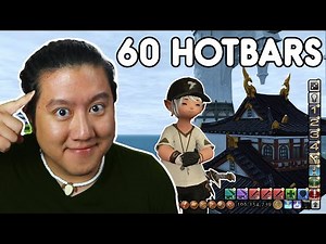 FFXIV Advanced UI Guide (Collapsible Hotbars)