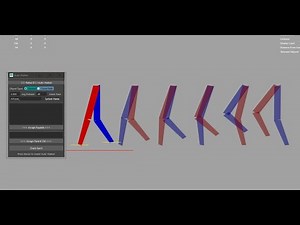 Auto Walker Tool tutorial for Maya (melscript) - Make anything Walk-able