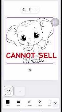 How to create a Coloring book in Canva using my phone?