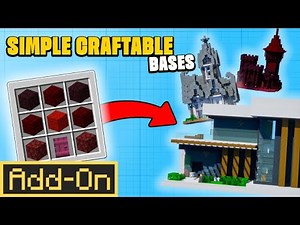 Simple Craftable Bases Add-On | Minecraft Marketplace | Showcase