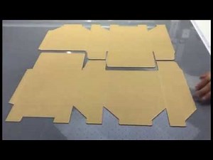 Corrugated Box Cutting with JWEI Digital Cutter