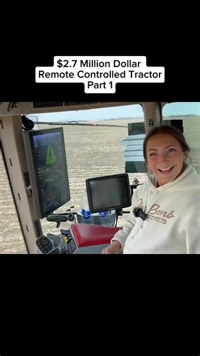 $2.7 Million Dollar Remote Controlled Tractor #farmlife #LauraFarms #tractors