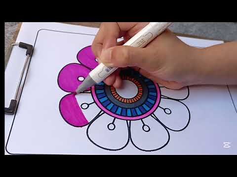 Relaxing Mandala Coloring for Stress Relief | Mindful & Calming Art Therapy 🎨✨