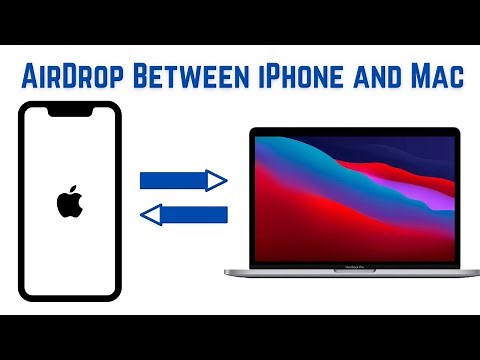 How to AirDrop Between iPhone and Mac