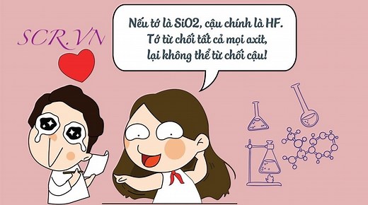 Thả Thính Bằng Môn Hoá: 136  Cap Thính Crush Hoá Học Hay Nhất