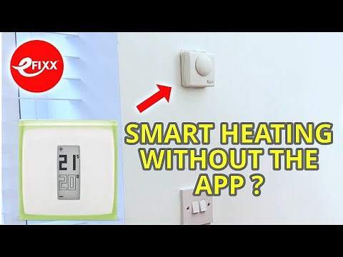 Install this NETATMO Smart Thermostat with NO need for an APP