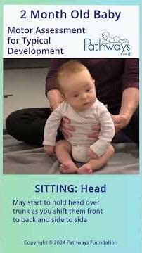 What Sitting Looks Like at 2 Months Old #shorts