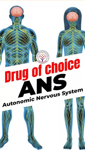 💊 Drug of Choice- Autonomic Nervous System #conceptrnanursingclasses