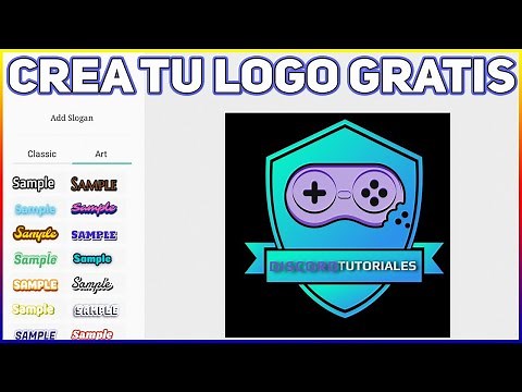 CREA TU LOGO GRATIS Y SIN DESCARGAR NADA