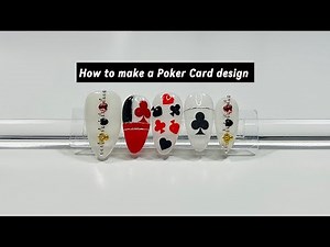 Ace of Spades Nail Art | Easy Poker Card Nails Tutorial