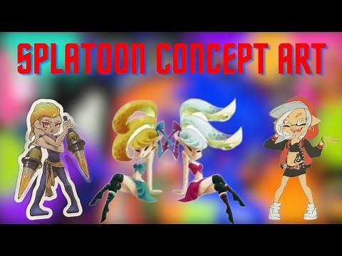 The Concept Art of the Splatoon Series
