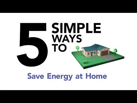 Five Simple Ways to Save Energy at Home